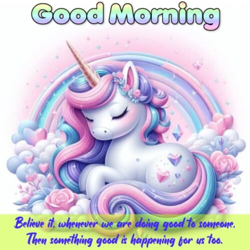 Beautiful Unicorn Cartoon High Quality Images Positive New Style ...