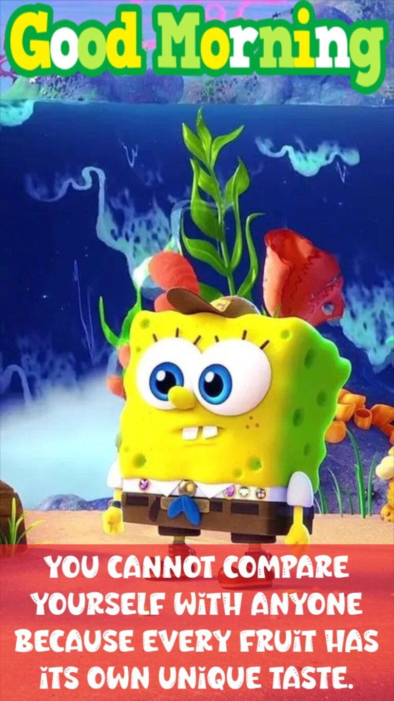 Funny SpongeBob Cartoon Good Morning High Quality Hindi Images Positive ...