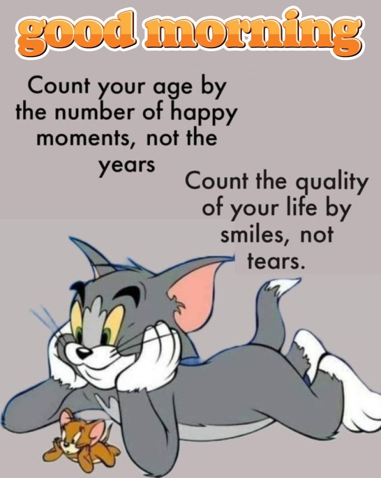 Good Morning Funny Tom N Jerry (Cat N Rat) Cartoon High Quality Images ...