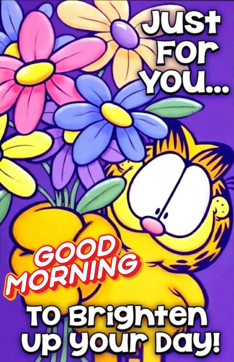 Garfield Cartoon Good Morning Wishes New Style High Quality WhatsApp ...