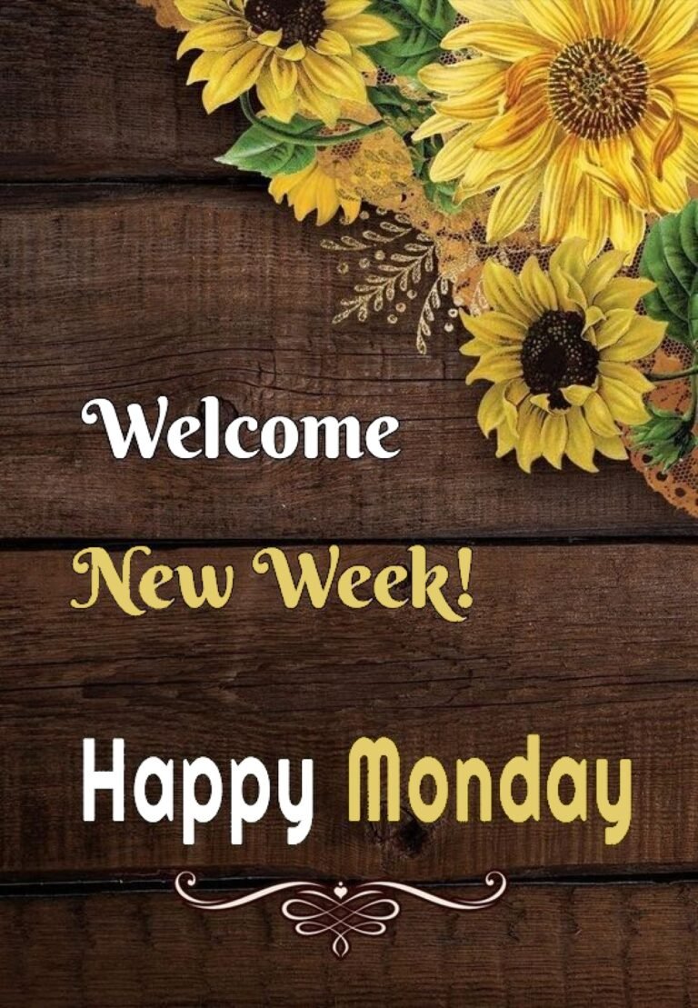 Happy New Week Good Morning Monday Somwar Wishes English Greetings ...